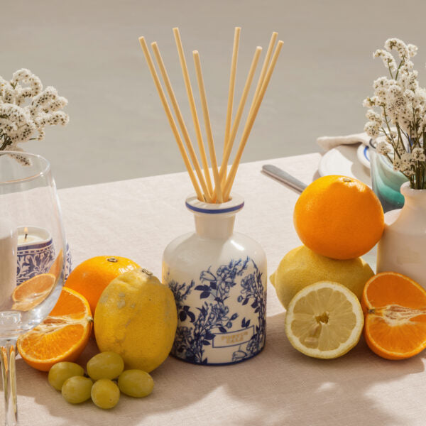 Portus Cale Gold & Blue Fragrance Diffuser | Opulence of Southe...
