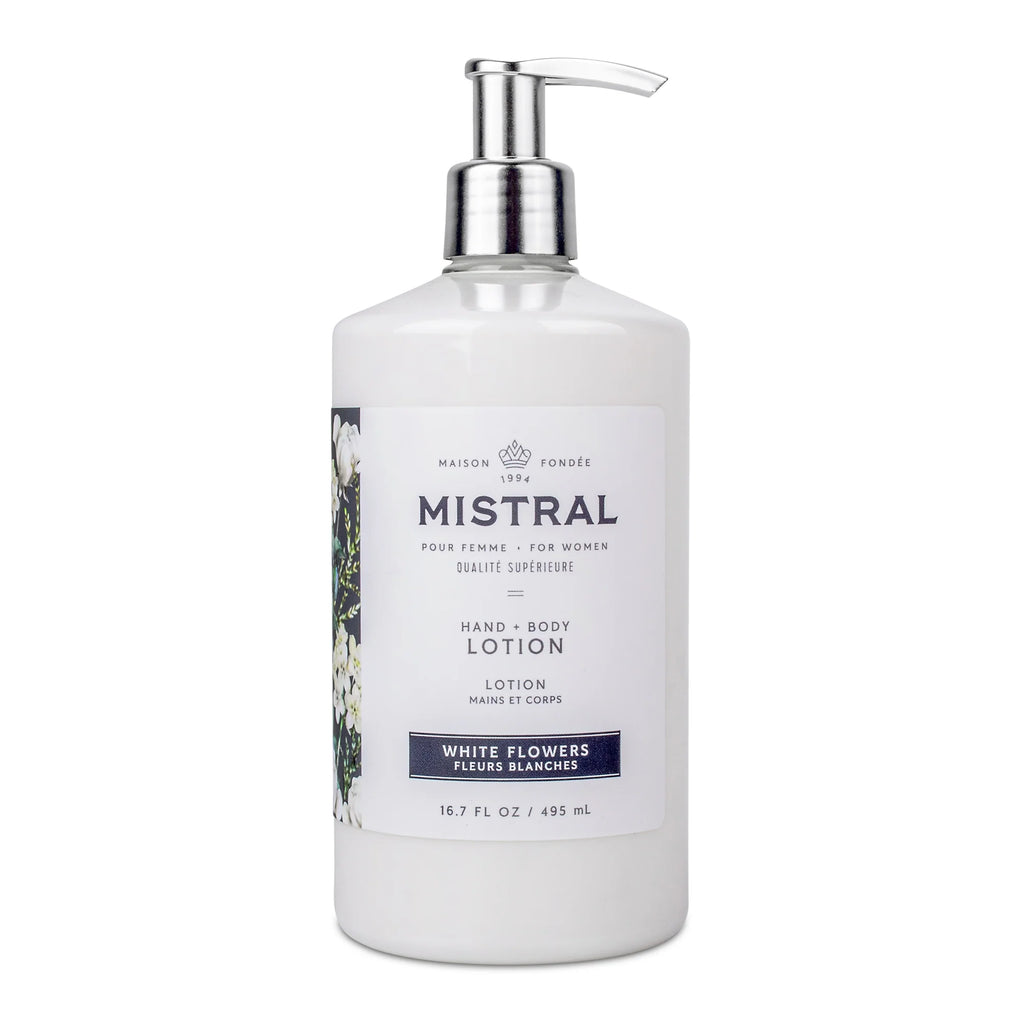 Mistral White Flowers Heritage Hand and Body Lotion | Opulence of S...