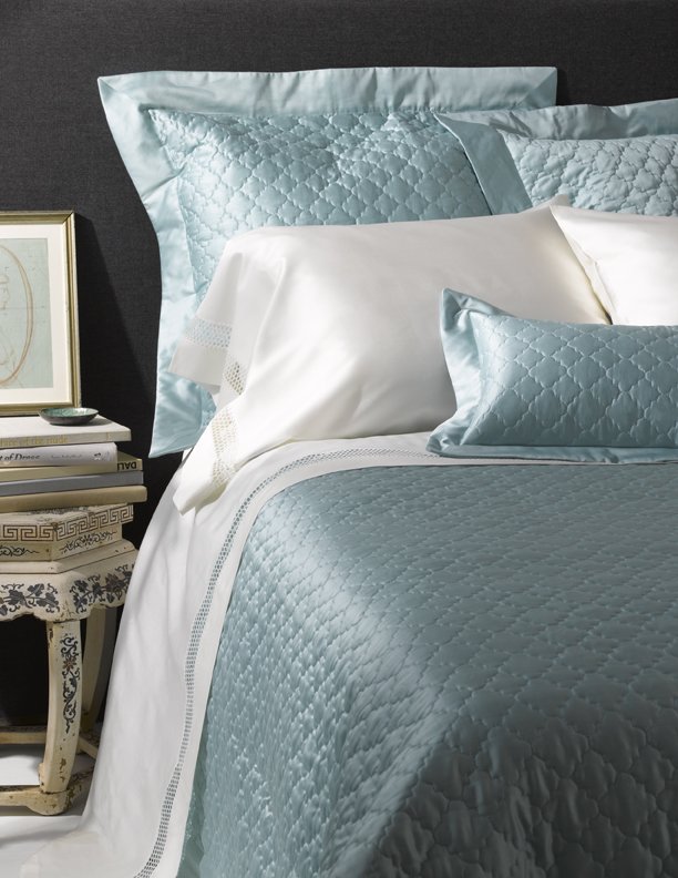 Matouk Ava Bed Linen Collection | Opulence of Southern Pines