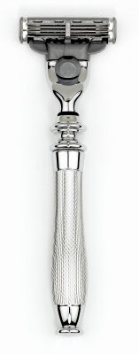 Edwin Jagger Chatsworth Barley Mach 3 Razor | Opulence of Southern ...