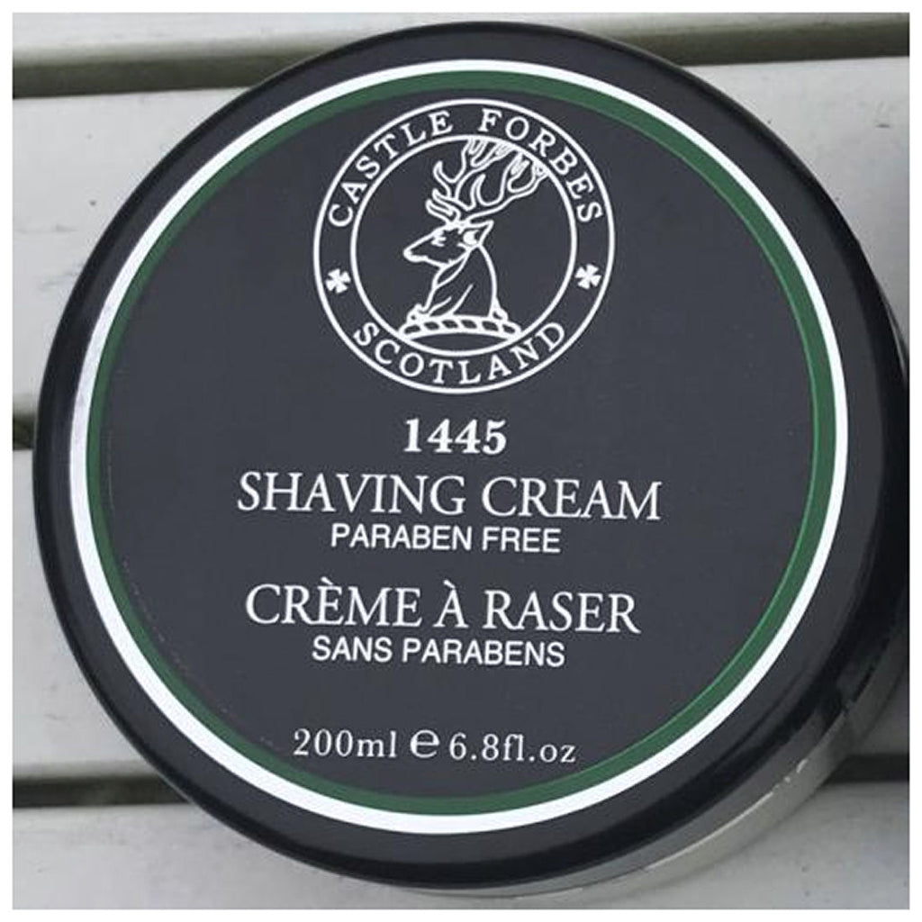 Castle Forbes 1445 Shaving Cream | Opulence of Southern Pines