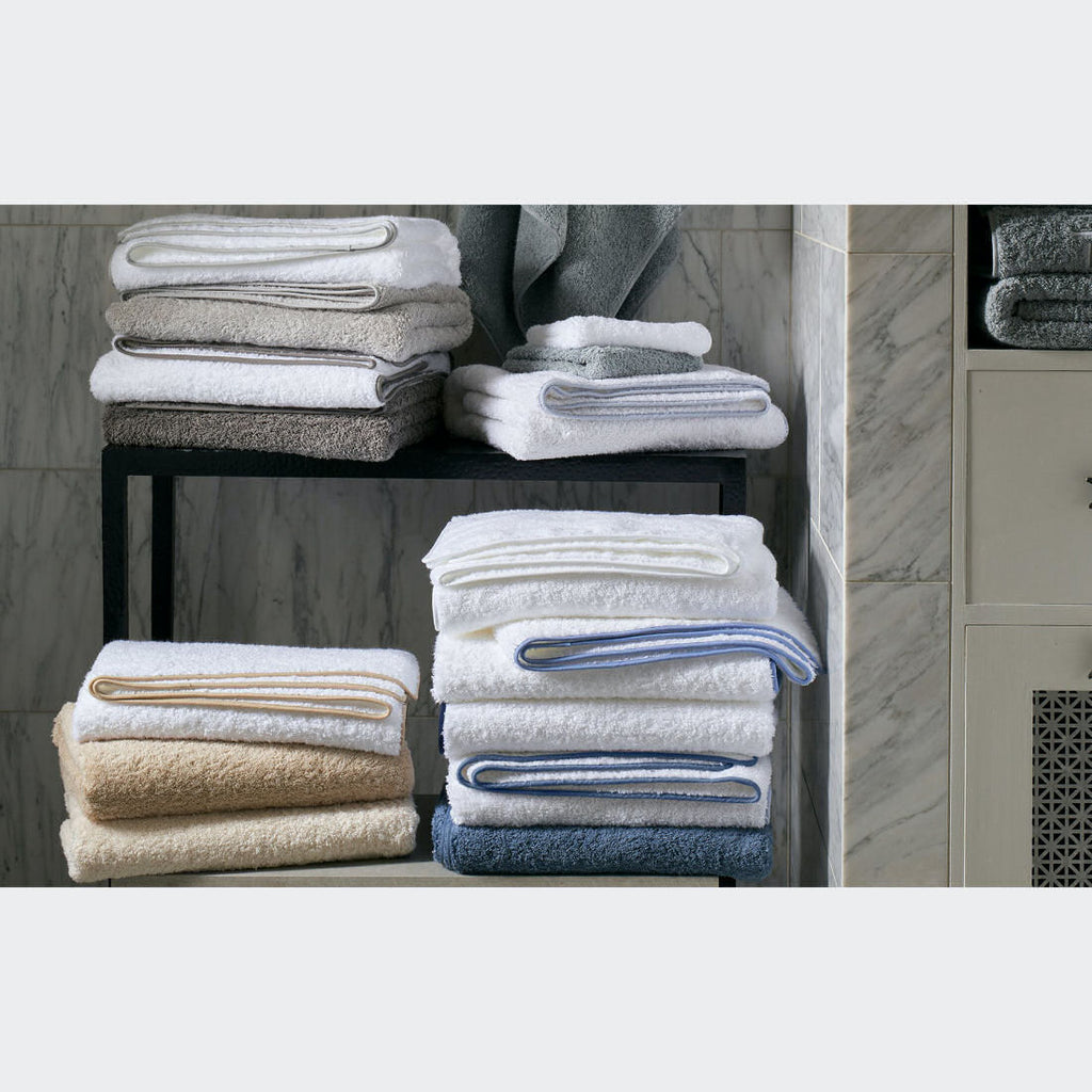 Matouk Cairo Towels with Piping | Opulence of Southern Pines