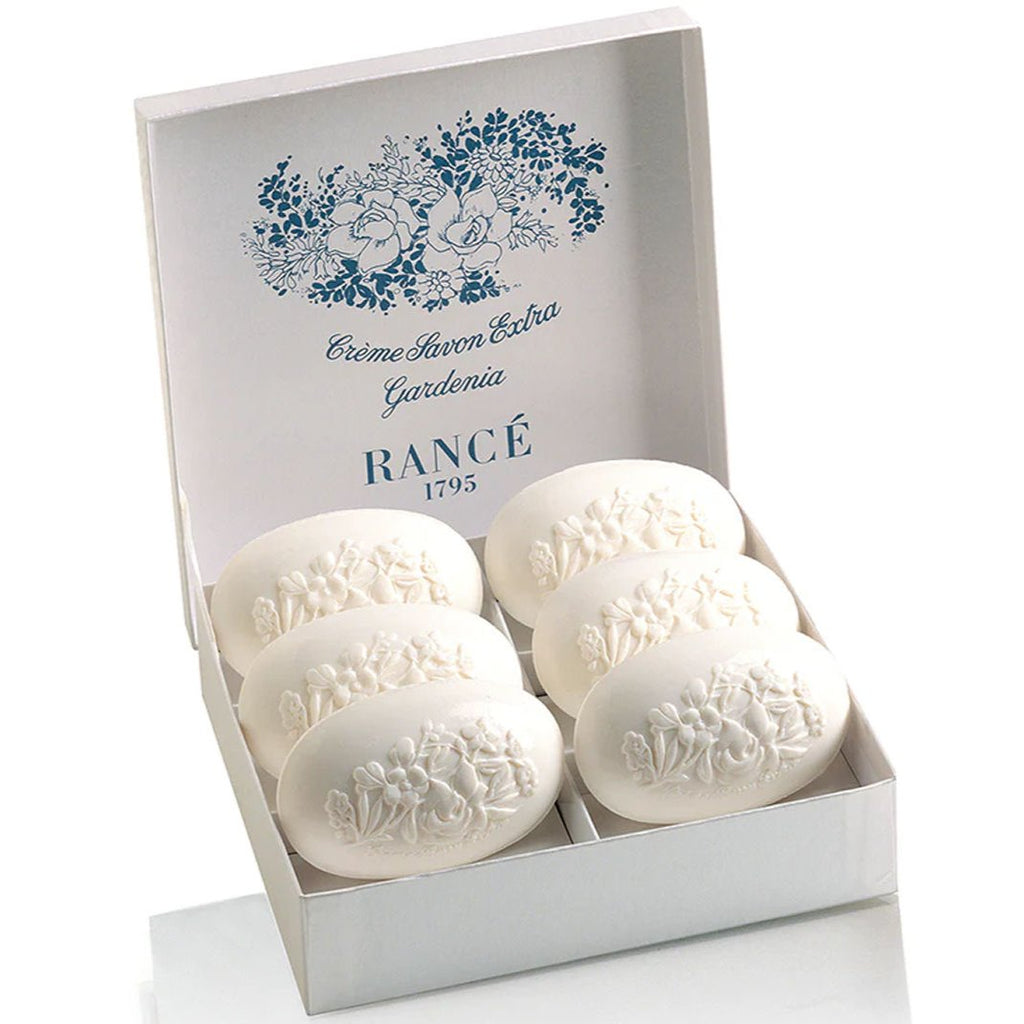 Rancé Gardenia Milled Soap Box Set | Opulence of Southern Pines