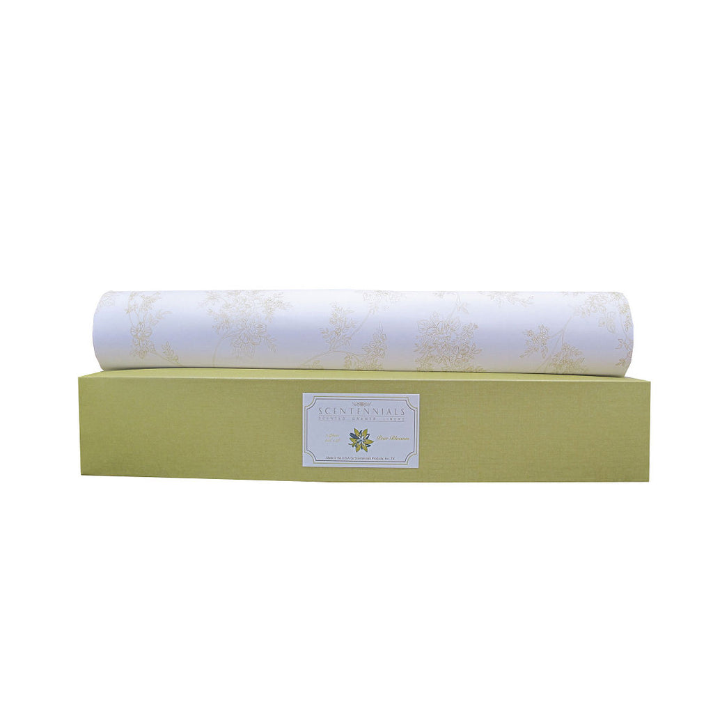 Scentennials Green Tea & Lemon Scented Drawer Liners | Opulence...
